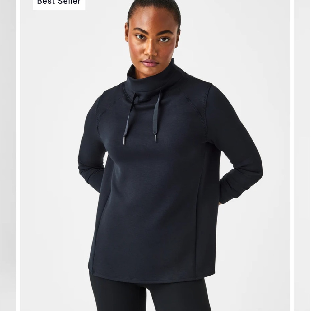 Spanx AirEssentials ‘Got-Ya-Covered’ Pullover Black L… - Gem